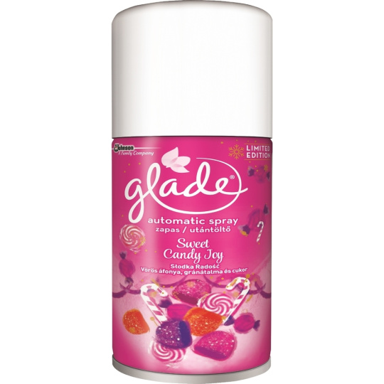 Glade Sweet Candy Joy automatický osvěžovač vzduchu náhradní náplň 269 ...