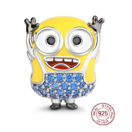 Charm Sterlingové stříbro 925 Já padouch - Mimoni Mimoň Bob ...